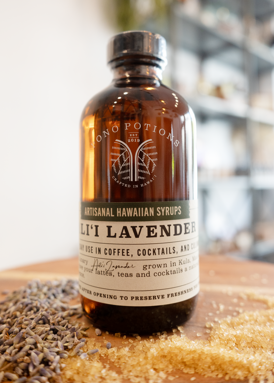 Ali’i Lavender Syrup · Pono Potions Hawaiian Syrups