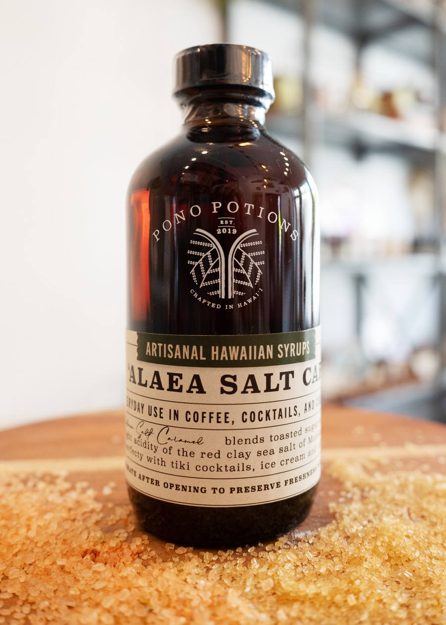 'Alaea Salt Caramel Syrup · Pono Potions Hawaiian Syrups